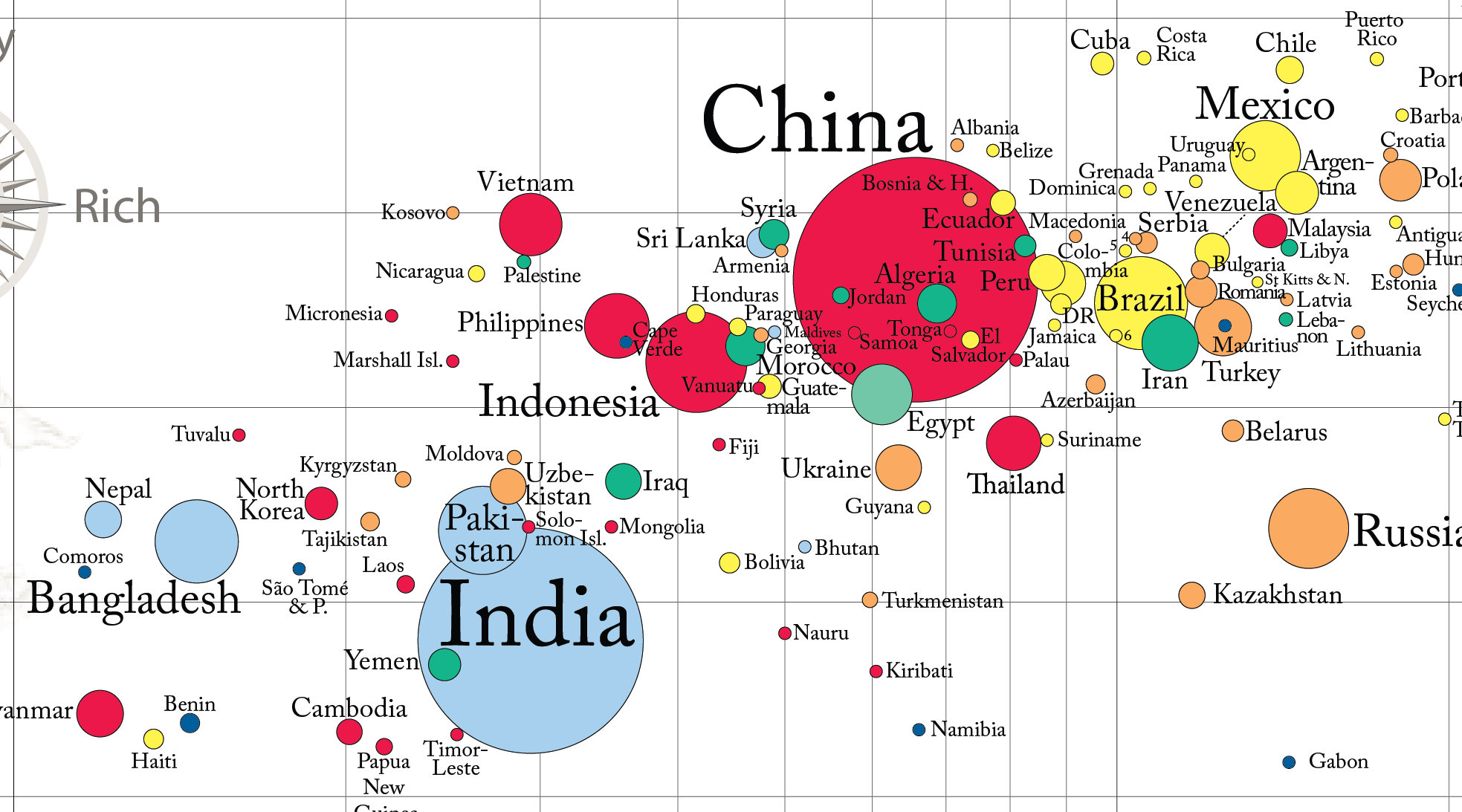 Gapminder World Map 2010